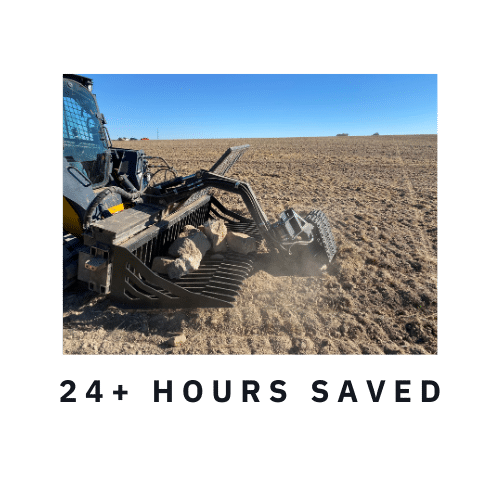 TerraClear Rock Picker 5x Times Faster - Conrad Arnzen | Customer ...